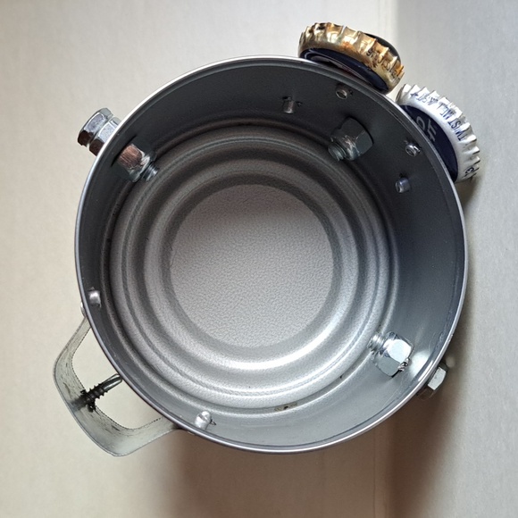 Handmade | Storage & Organization | Happy Retro Robot Scrap Metal Art ...